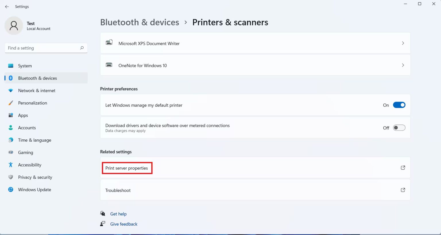 What do I do if my printer is listed as Unknown device