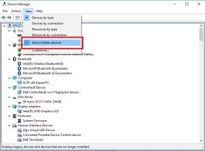 What do I do if my printer is listed as Unknown device