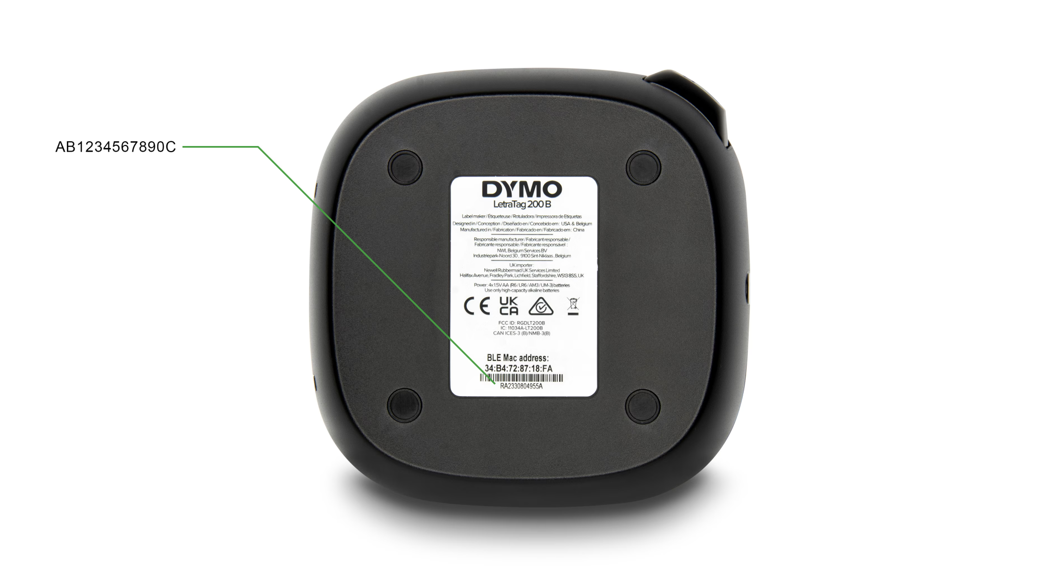 How to find the Serial Number of my DYMO device? - DYMO South Africa