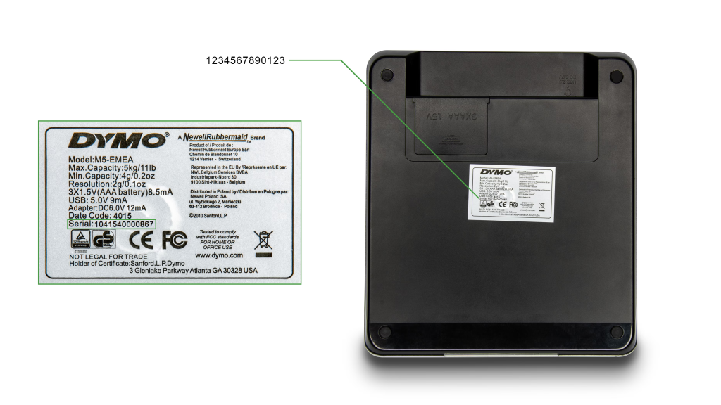 How to find the Serial Number of my DYMO device? - DYMO South Africa