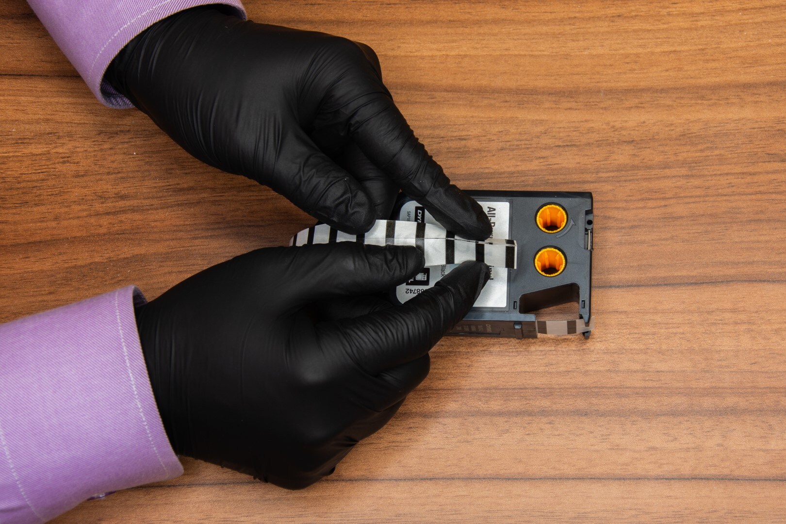 How to remove backing from my printed tapes? - DYMO South Africa